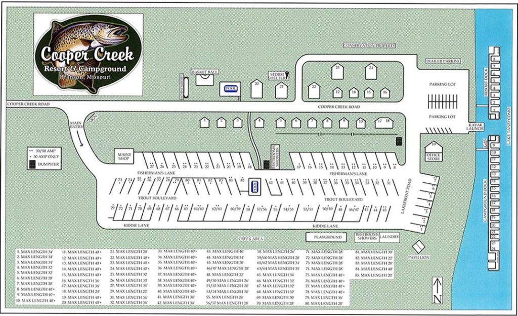 coopermap | Cooper Creek Resort