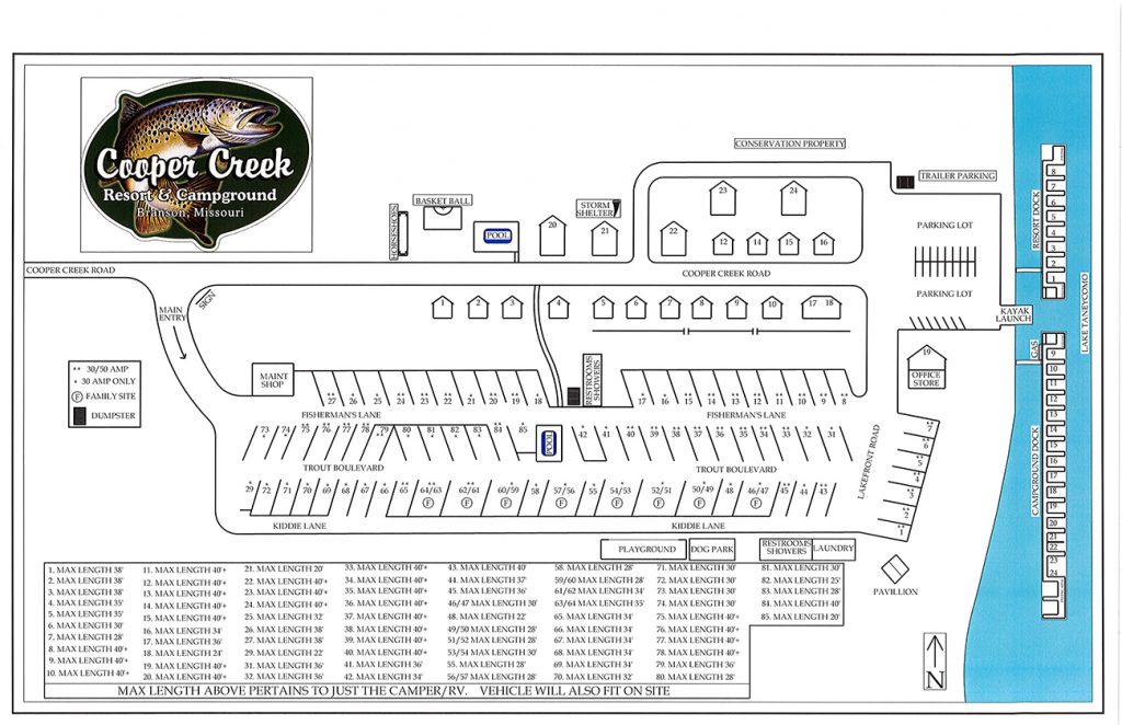 resortmap | Cooper Creek Resort